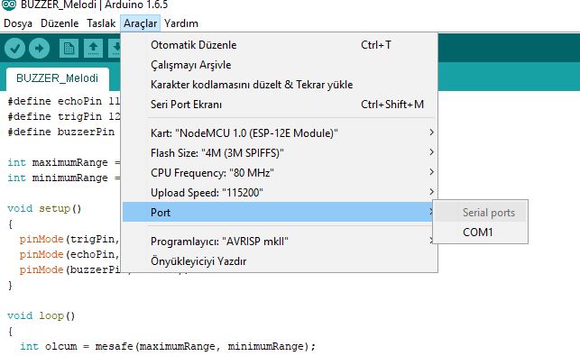 Nodemcu Ders 1 Arduino Nodemcu Esp8266 12e Kurulumu